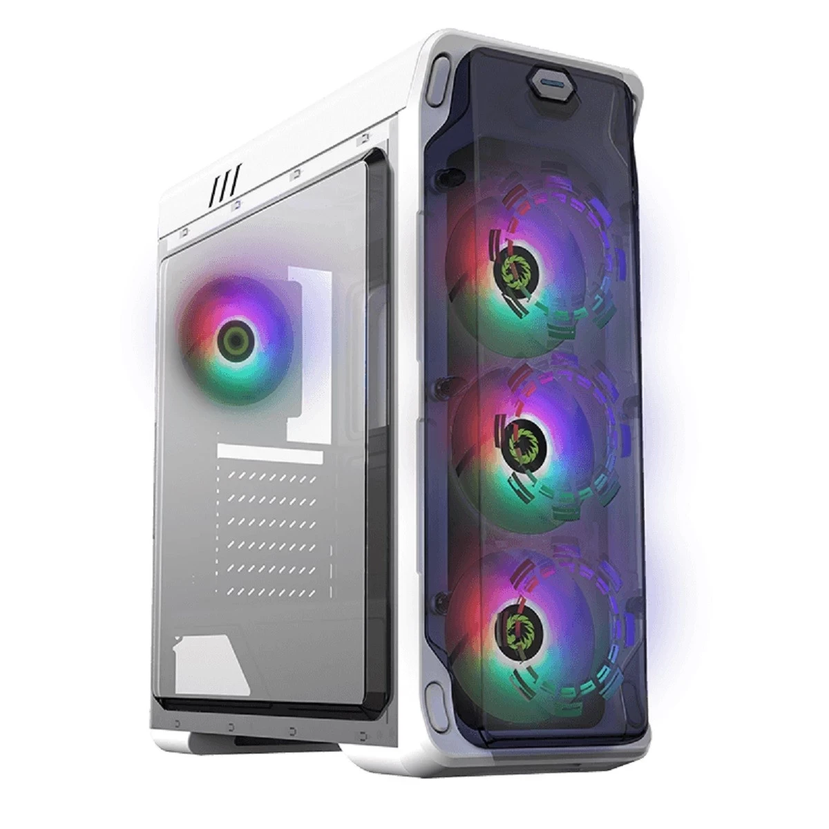 Computer Case, Gamemax Starlight Frgb MID-Tower, PC Gaming Case