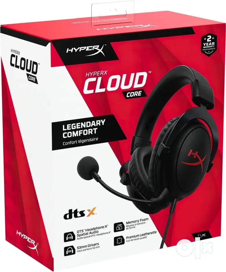 HyperX Cloud II Gaming Headset 7.1 Virtual Surround Sound for PC / PS4 ...